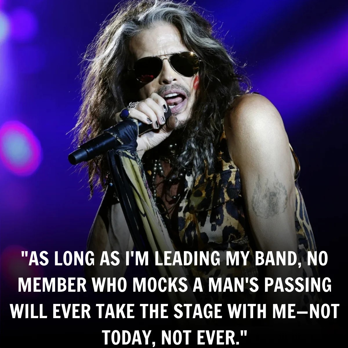 ROCK MUSIC SHOCKER: Steven Tyler Drops the Hammer by Suspending a Band ...