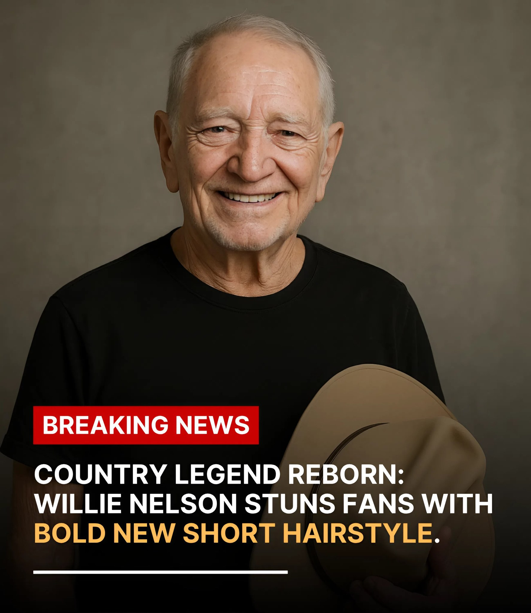 COUNTRY LEGEND REBORN: Willie Nelson Stuns Fans with Bold New Short ...