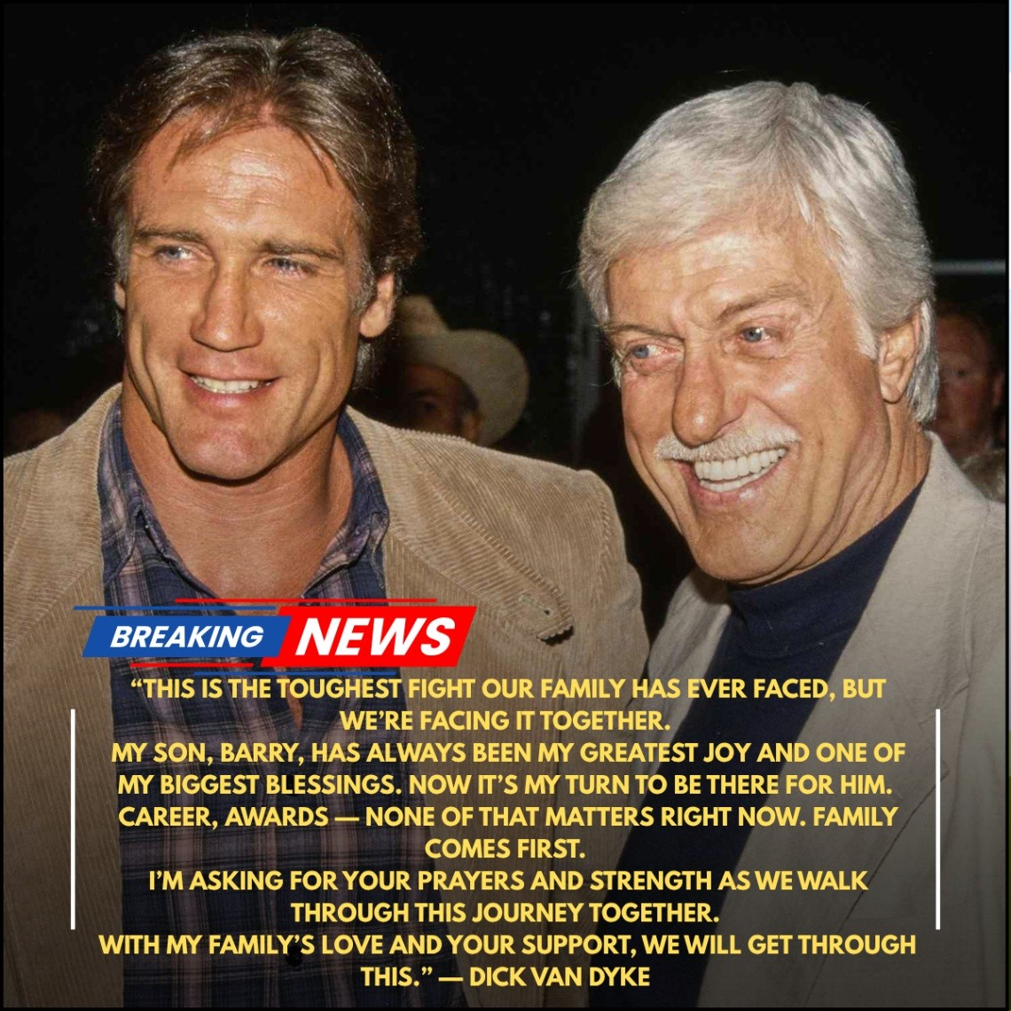 SAD NEWS: Hollywood Legend Dick Van Dyke and His Family Are Facing ...