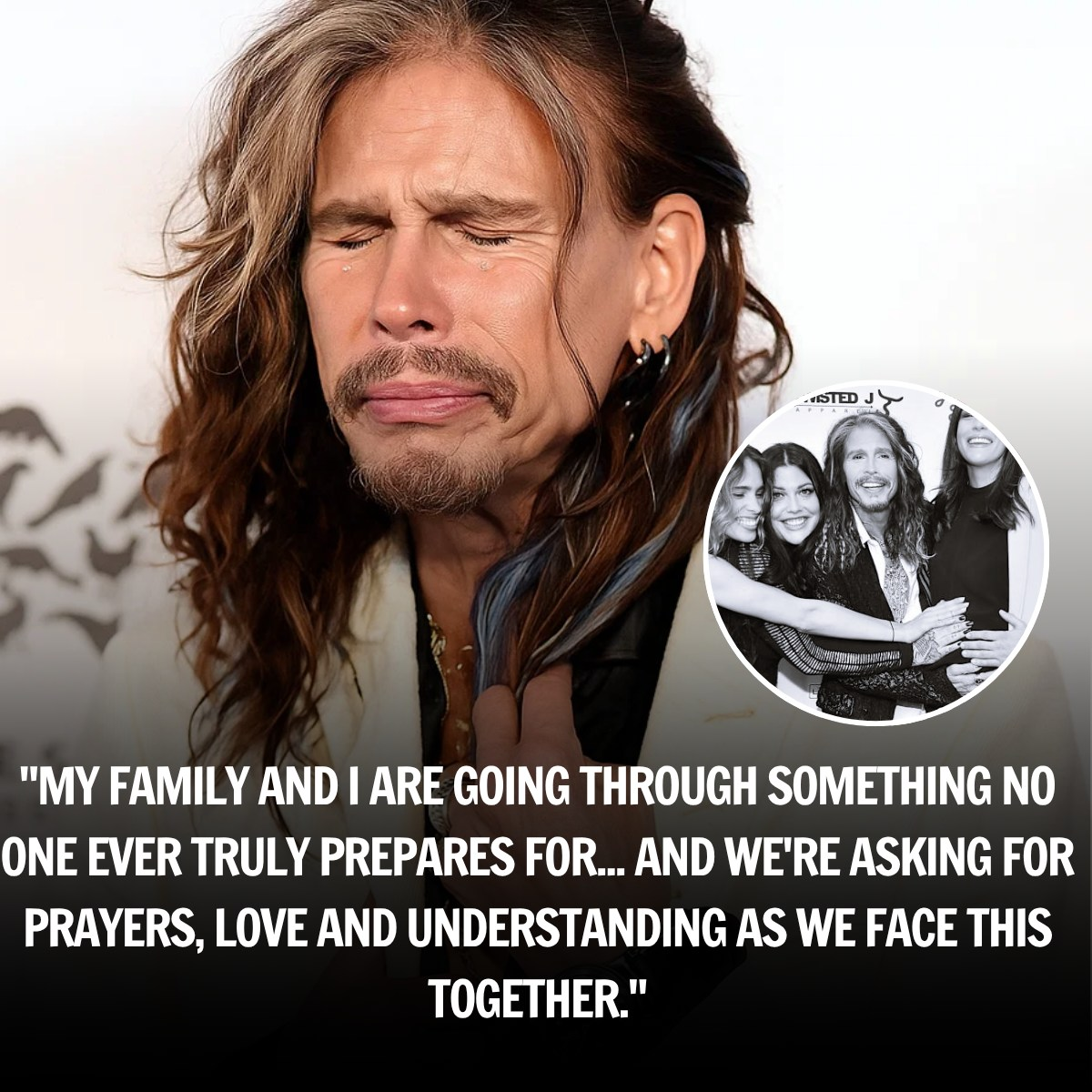 😭 ️ It Was a Sad Ending Indeed: Steven Tyler and His Family Deliver a ...
