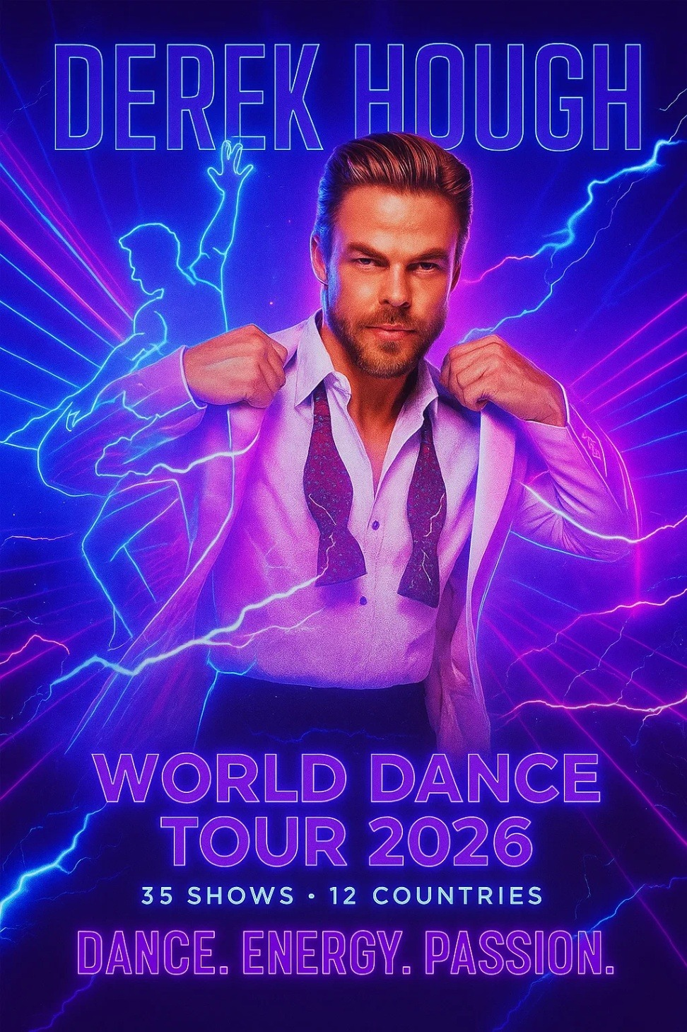 BREAKING NEWS: Derek Hough Announces 2026 World Tour — 35 Spectacular ...