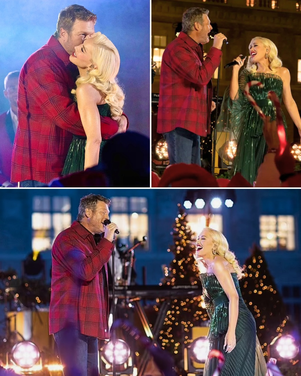 A Night of Pure Holiday Magic: Blake Shelton and Gwen Stefani ...