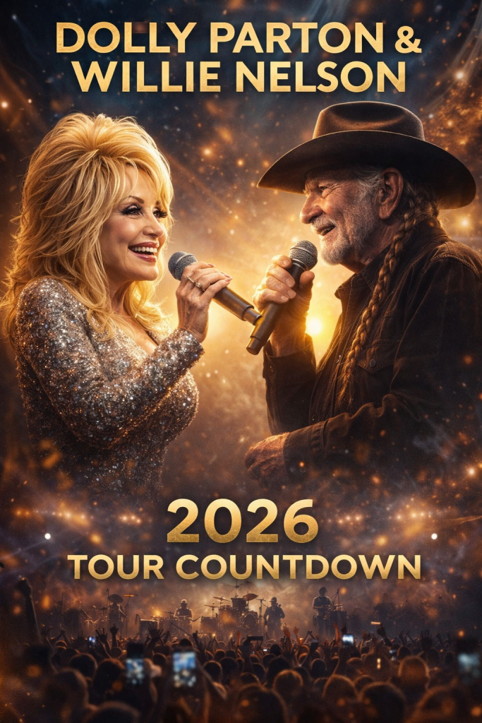 Dolly Parton & Willie Nelson 2026 World Tour Countdown — The Long ...