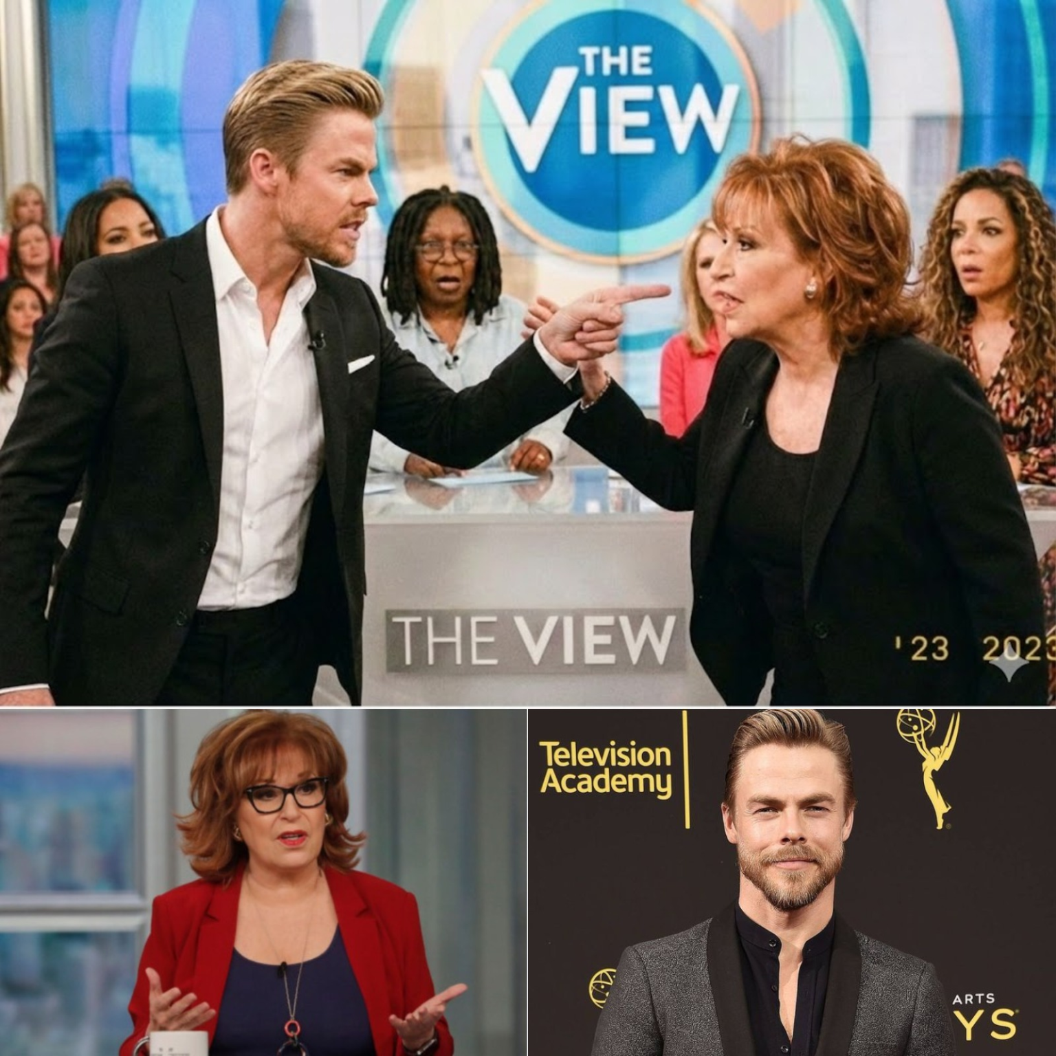 Derek Hough Turns The View Into a Firestorm: The Moment Live TV Went ...