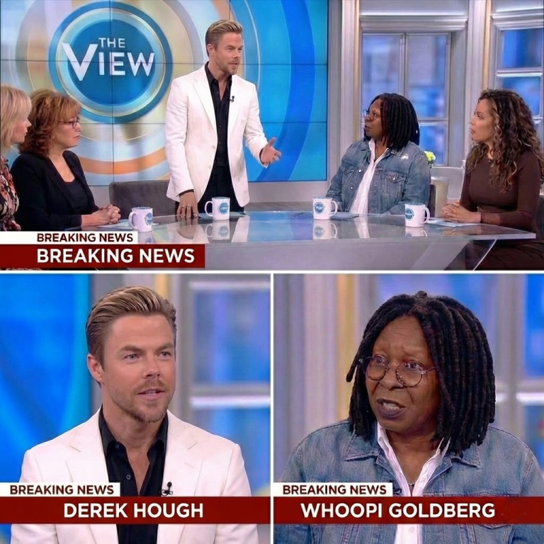 Derek Hough Turns The View Into a Live Firestorm: A Moment That Broke ...